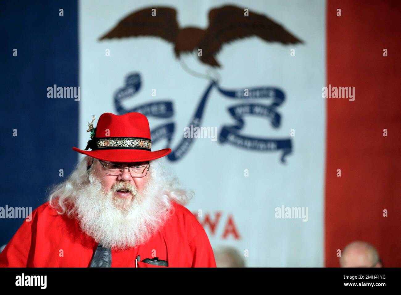 Tony Melton attends a campaign event for Democratic presidential ...