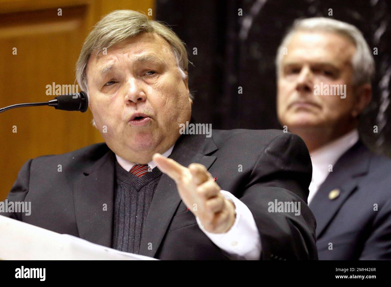 FILE - In this Jan. 13, 2014, file photo, Rep. B. Patrick Bauer, D ...