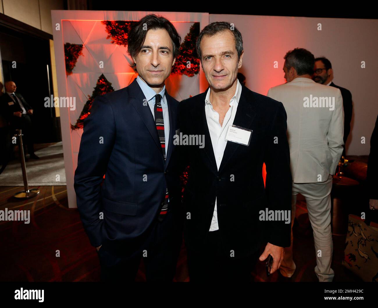 Noah Baumbach, left, and David Heyman attend the 92nd Academy Awards ...