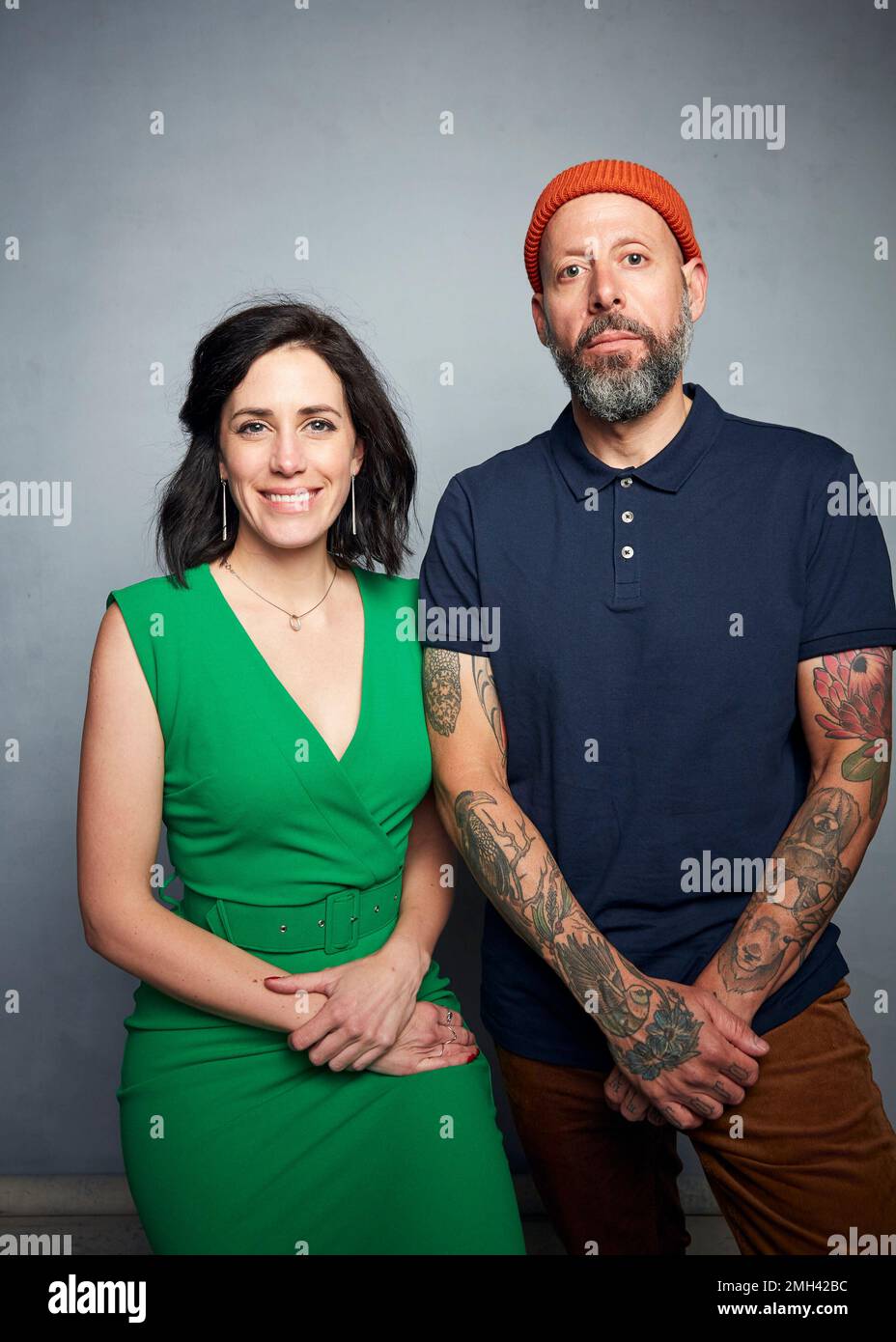Directors Diana Neille, left, and Richard Poplak pose for a portrait to ...