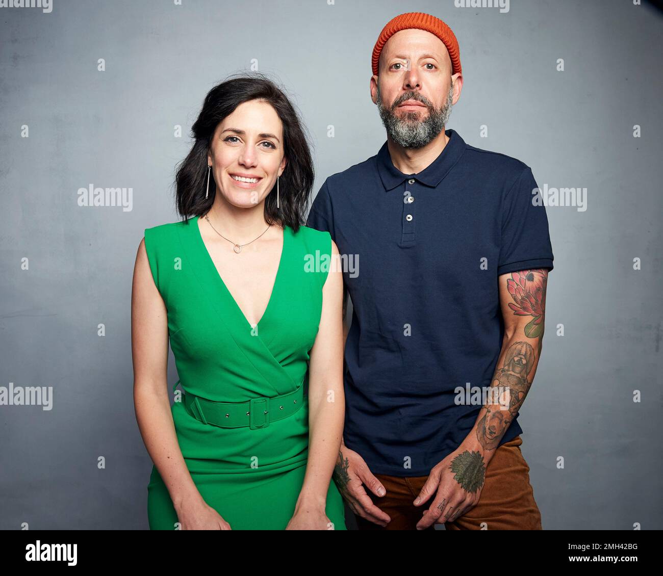 Directors Diana Neille, left, and Richard Poplak pose for a portrait to ...
