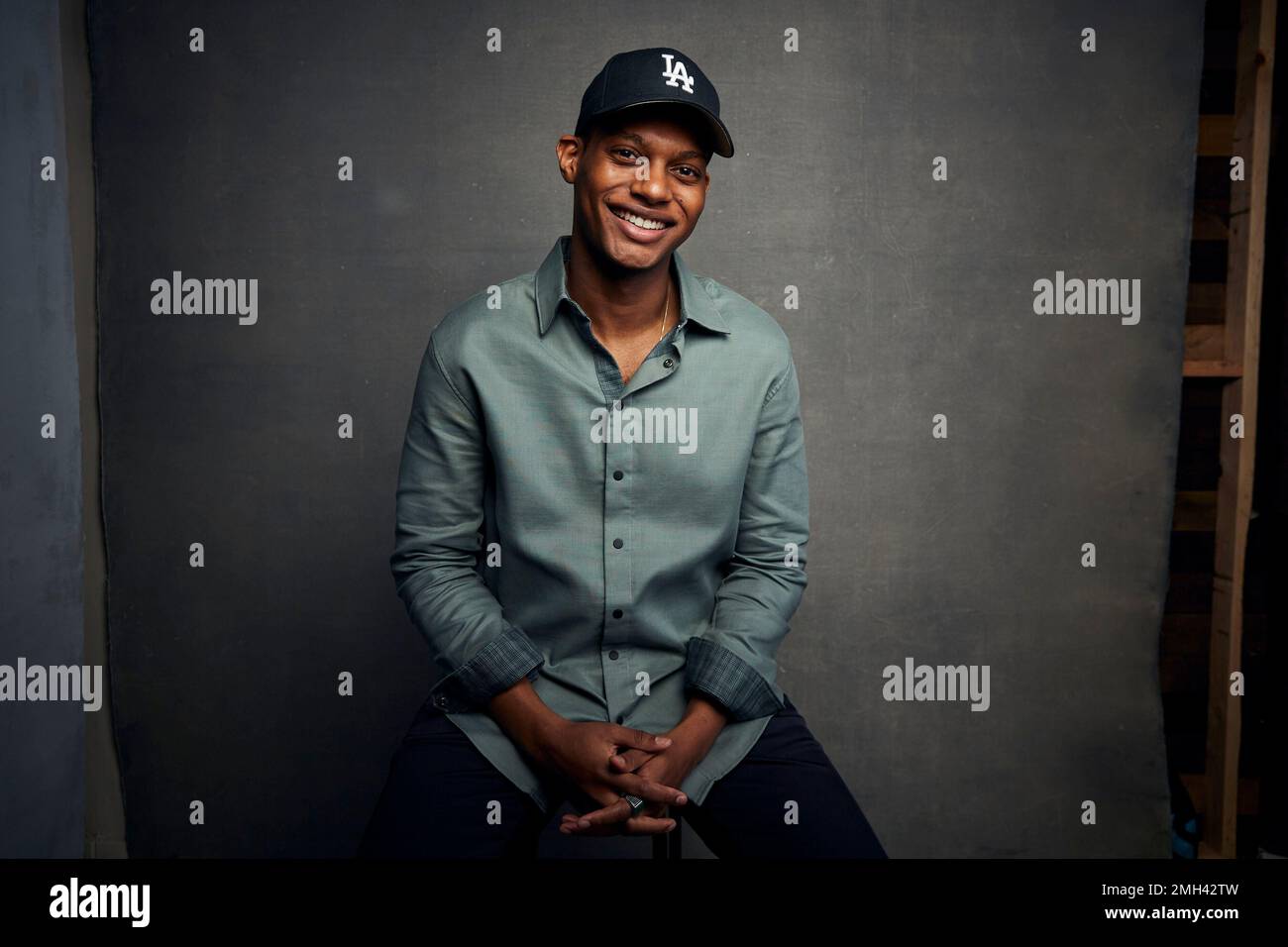 Shane Paul McGhie poses for a portrait to promote the film "The Last ...
