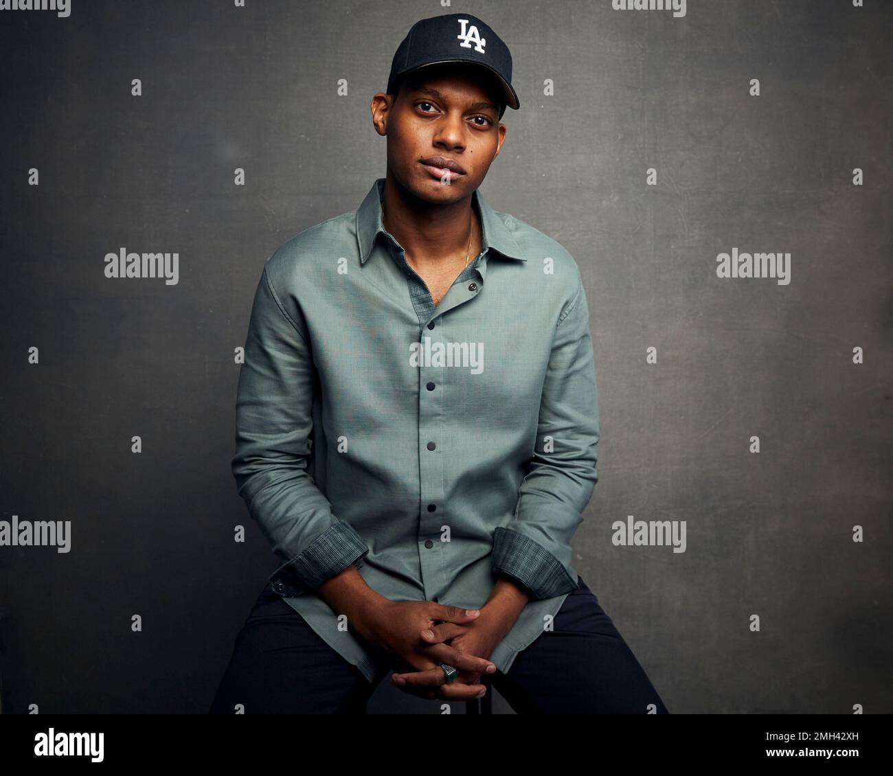 Shane Paul McGhie poses for a portrait to promote the film "The Last ...