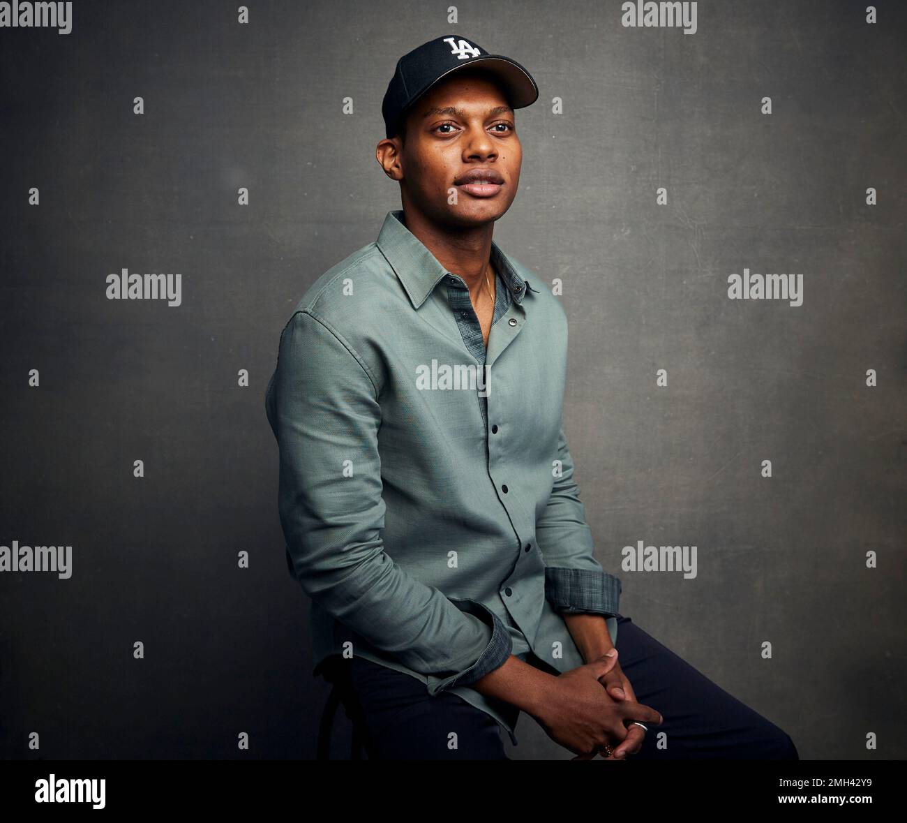 Shane Paul McGhie poses for a portrait to promote the film "The Last ...