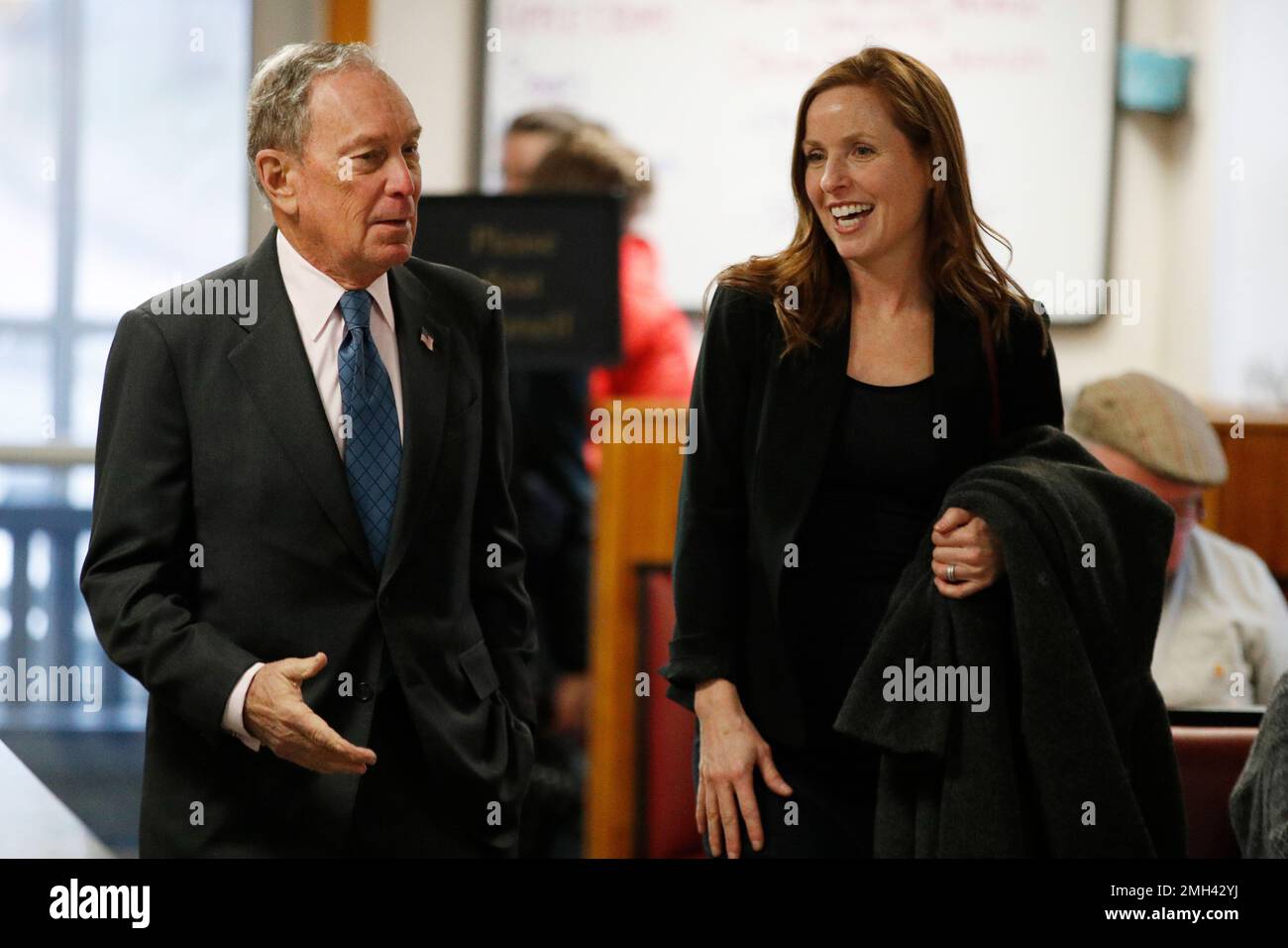 Democratic presidential candidate and former New York City Mayor ...