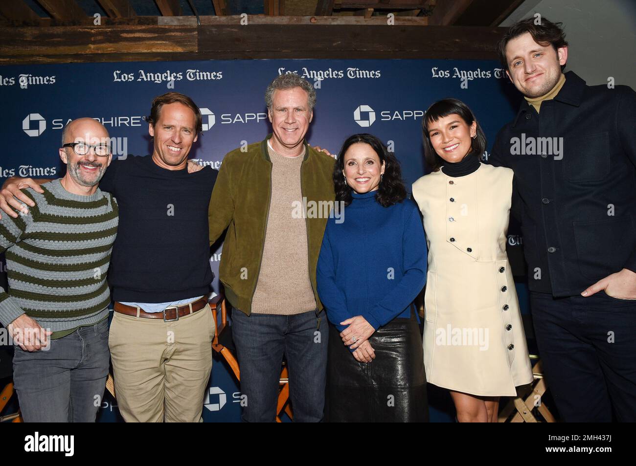 IMAGE DISTRIBUTED FOR CHASE SAPPHIRE - Jim Rash, left, Nat Faxon, Will ...