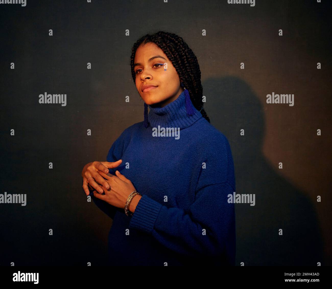Zazie Beetz poses for a portrait to promote the film "Nine Days" at the ...
