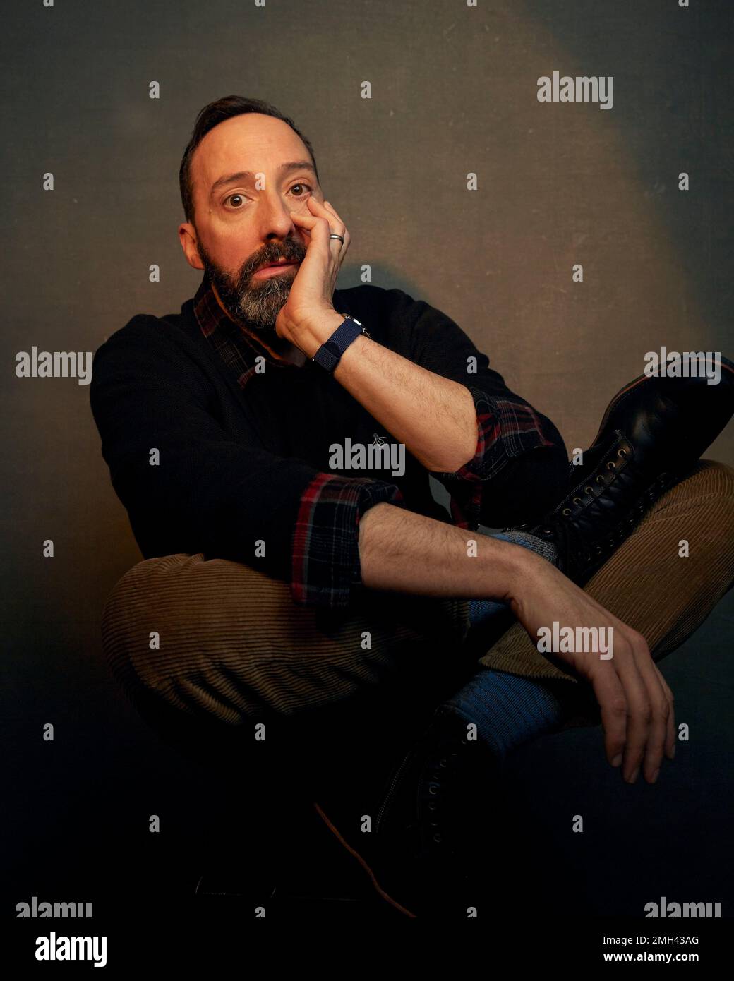 Tony Hale poses for a portrait to promote the film "Nine Days" at the ...
