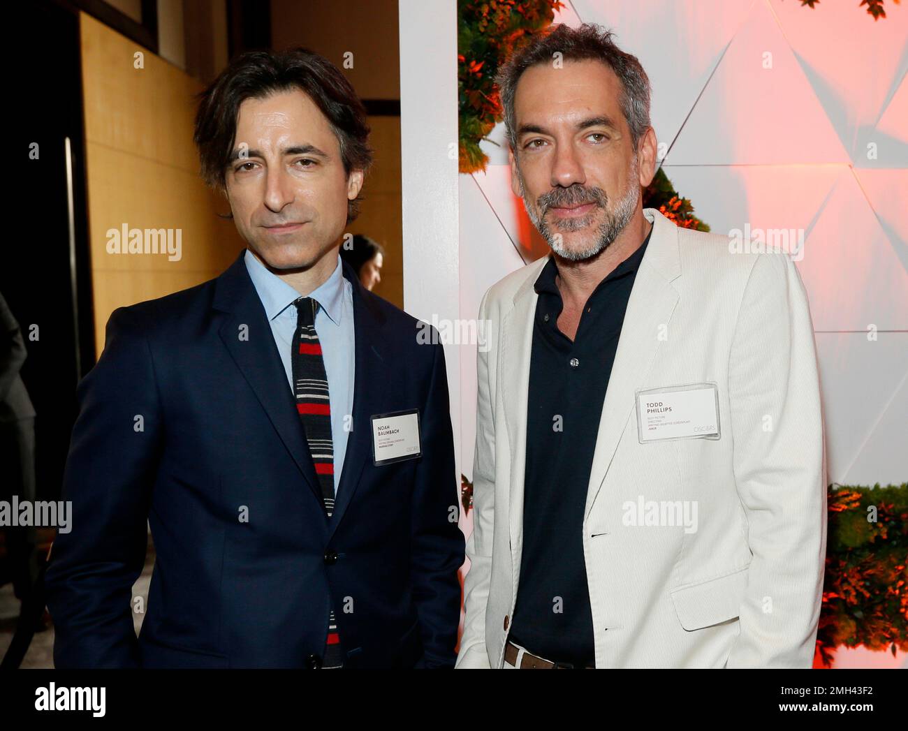 Noah Baumbach, left, and Todd Phillips arrive at the 92nd Academy ...