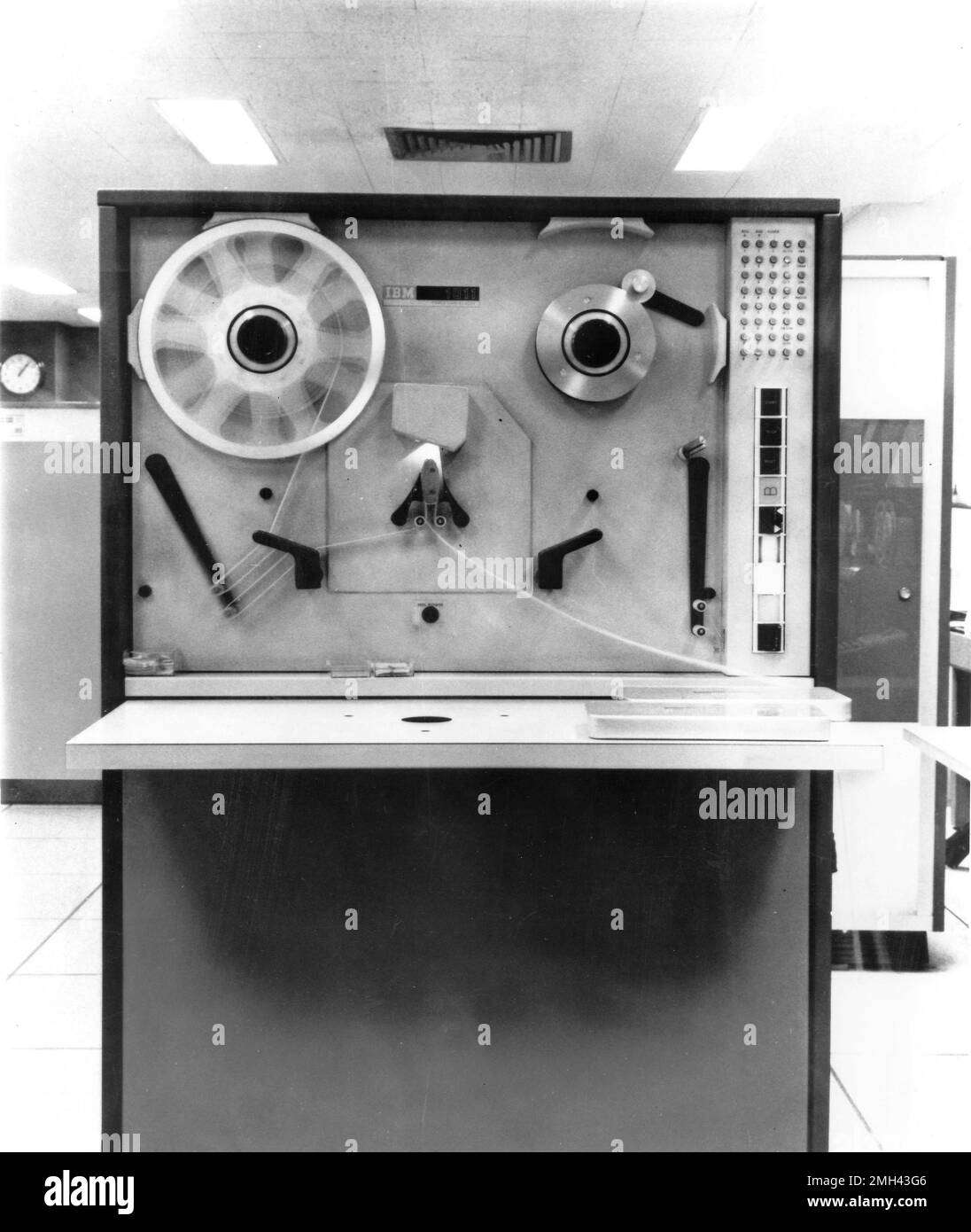 IBM computerr processing stock market quotations at AP's New York ...