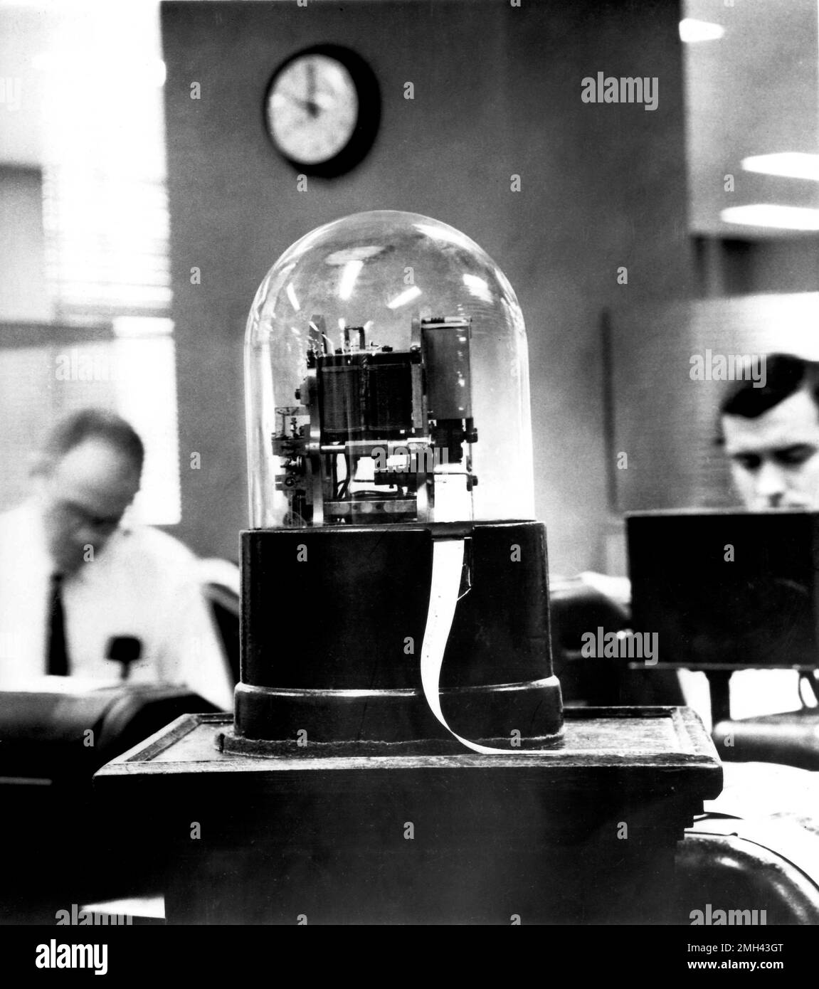 Stock ticker at AP's Rockefeller Center headquarters, 1963. (AP Photo ...
