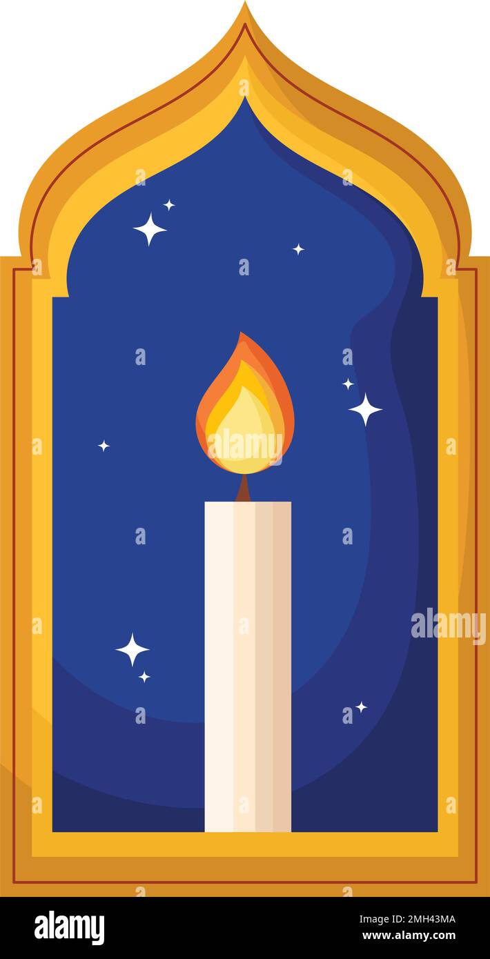 Candle arch Stock Vector Images - Alamy