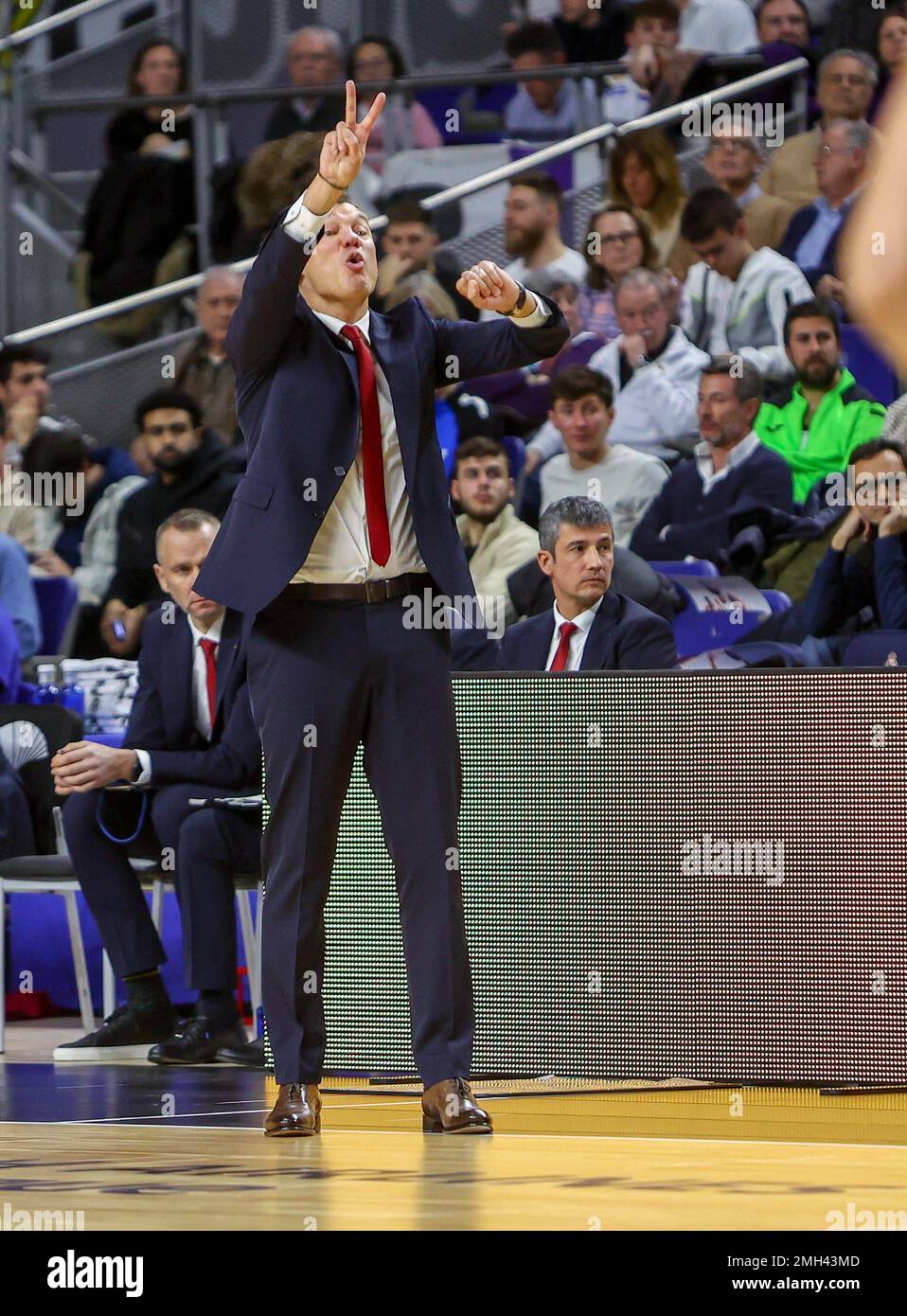 Madrid, Spain. 26th Jan, 2023. 26th January 2023; Wizink Center; Madrid ...