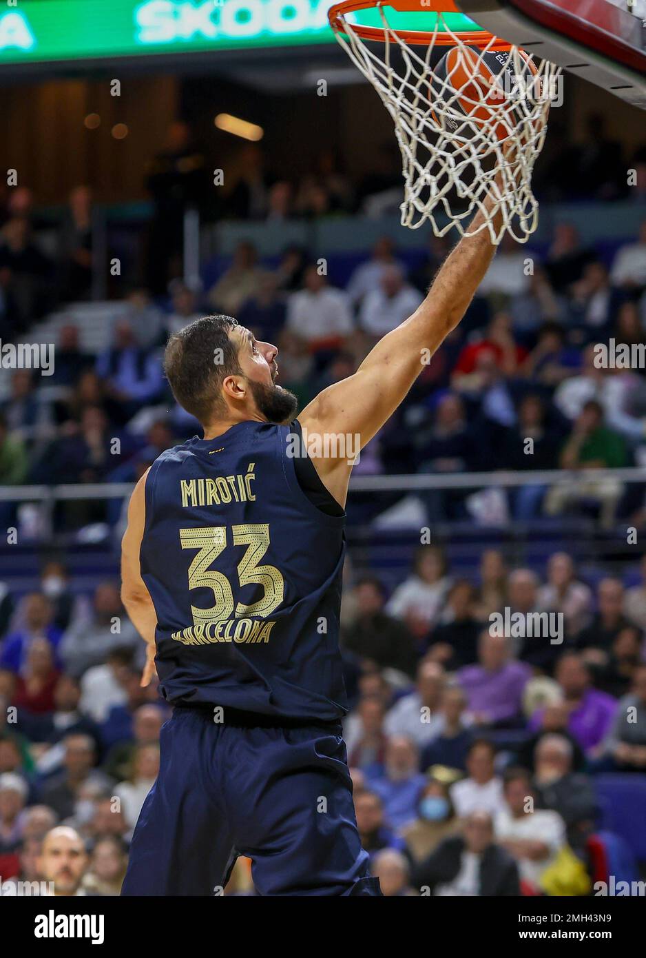 Madrid, Spain. 26th Jan, 2023. 26th January 2023; Wizink Center; Madrid ...