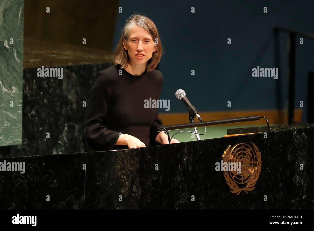 United States acting deputy ambassador to the United Nations Cherith ...