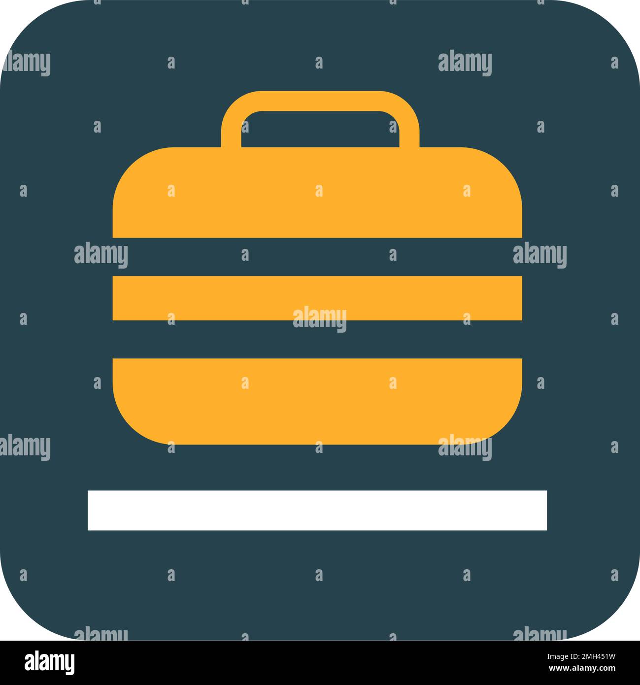 suitcase check in signal square Stock Vector Image & Art - Alamy