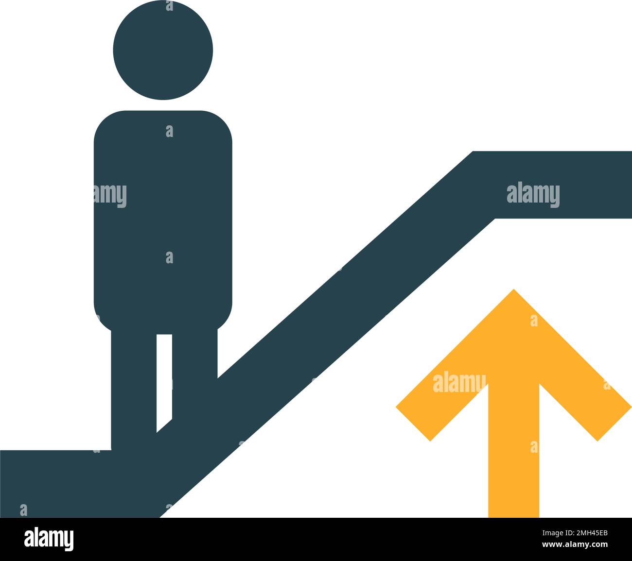 electric stairs up signal infographic Stock Vector Image & Art - Alamy