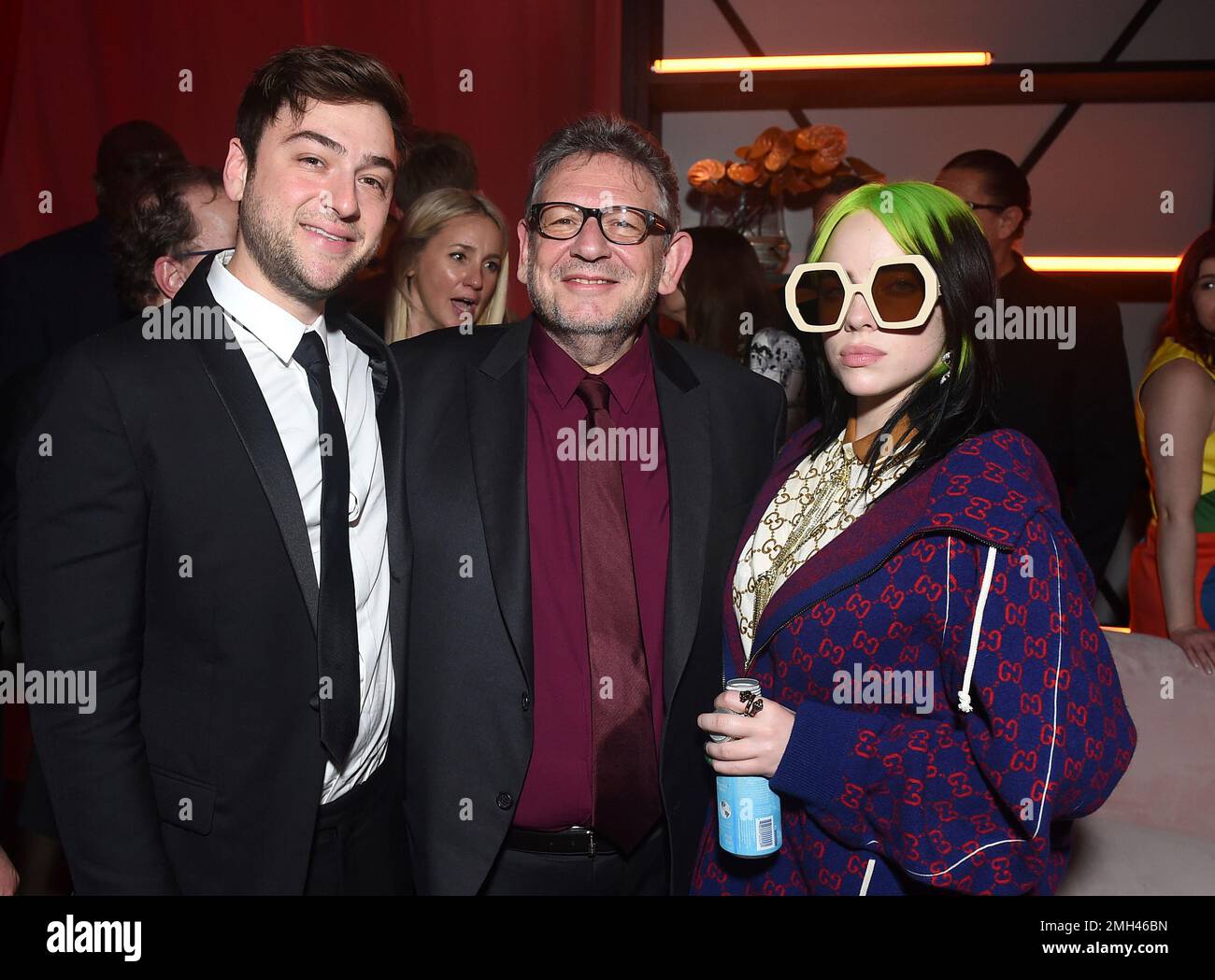 Justin Lubliner, from left, Sir Lucian Grainge, Chairman and Chief ...