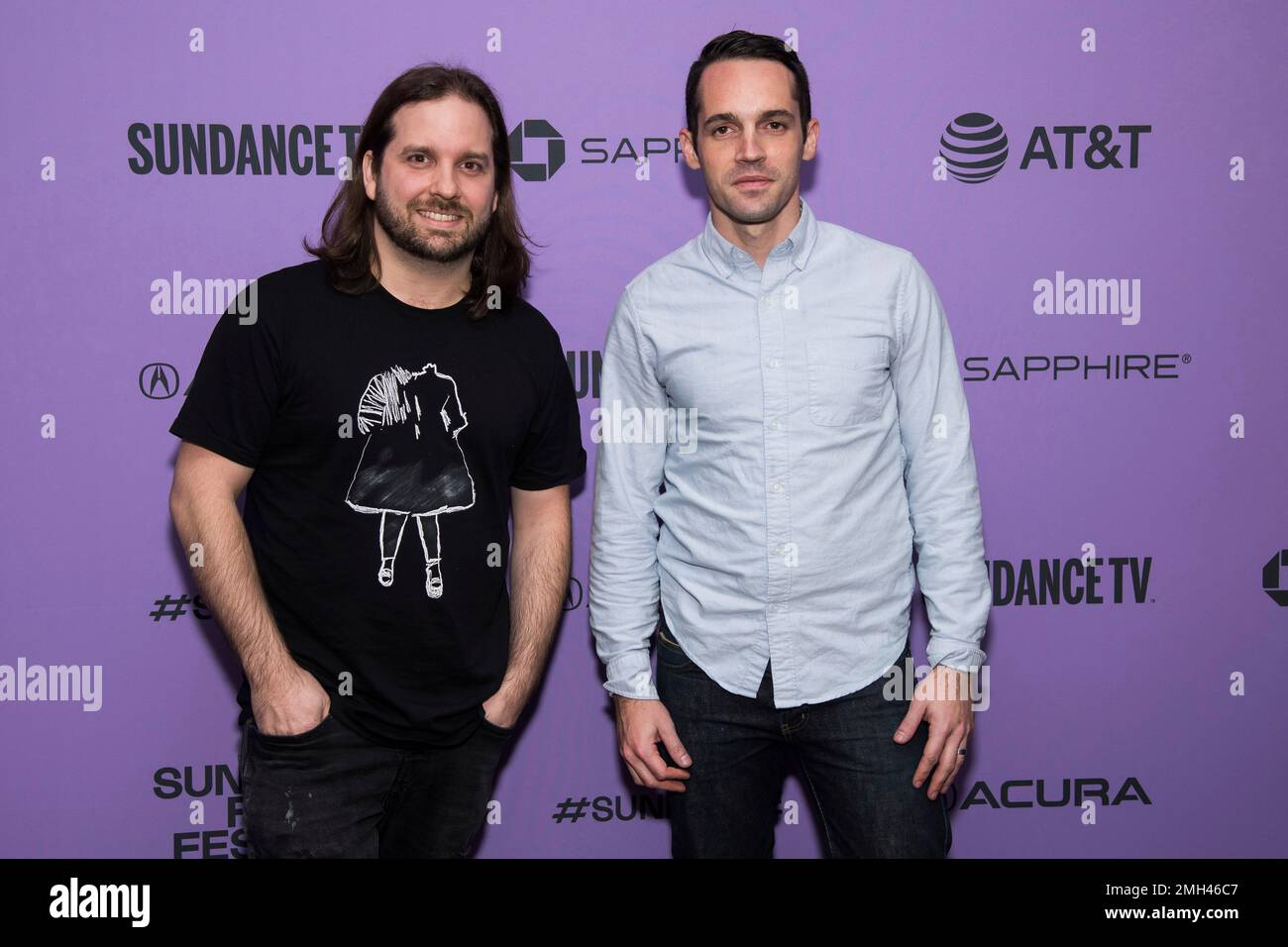 Adam Robl, left, and Shawn Sutra attend the premiere of "Omniboat: A ...