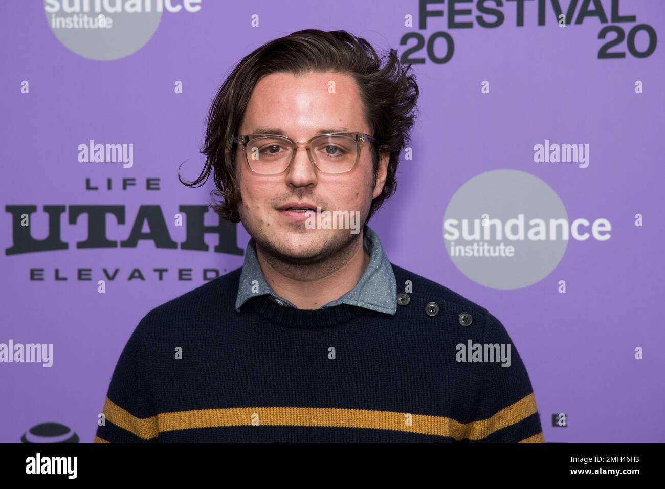 Andy Siara attends the premiere of "Palm Springs" at the Library Center ...