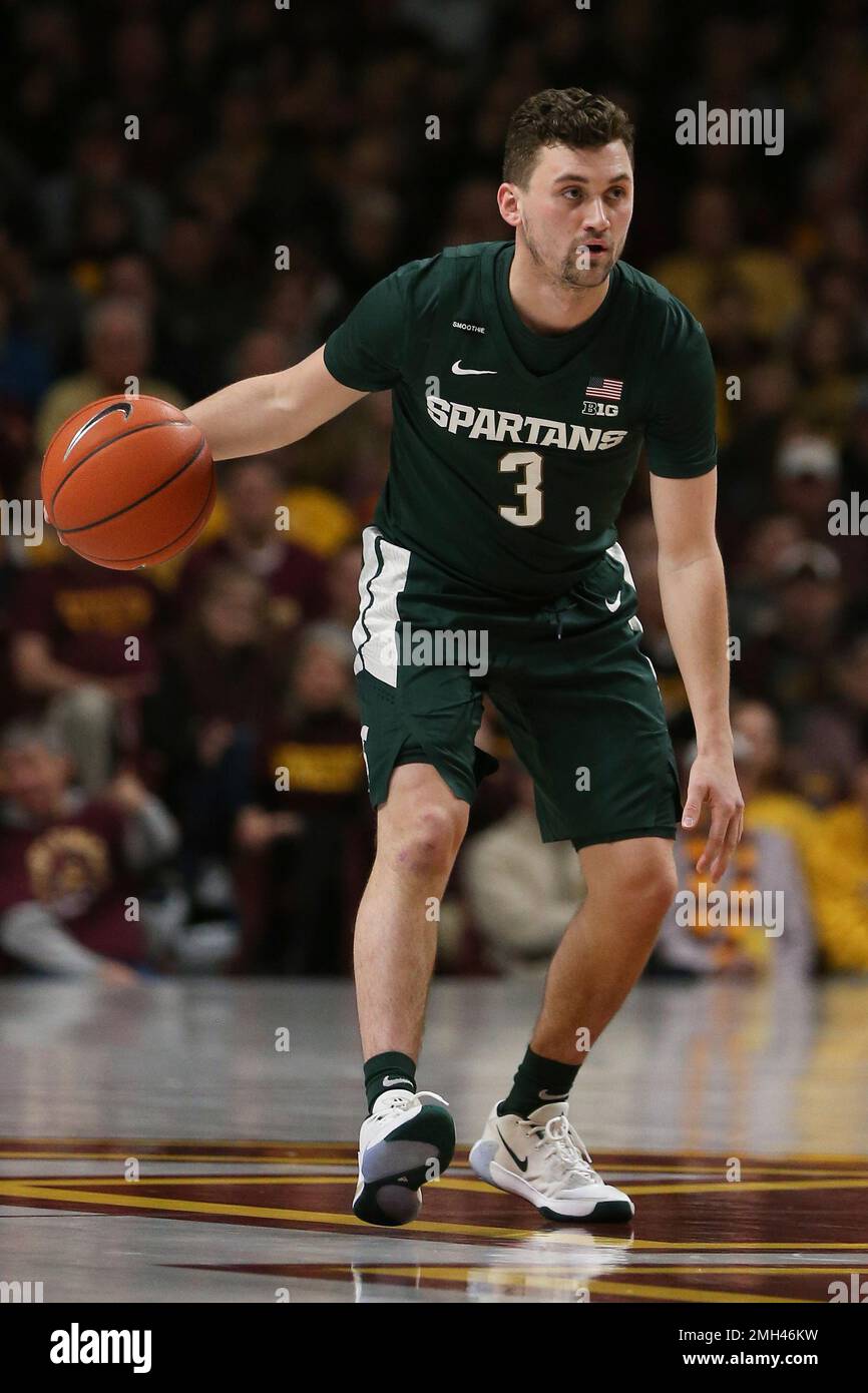 Michigan State's Foster Loyer during an NCAA college basketball game ...