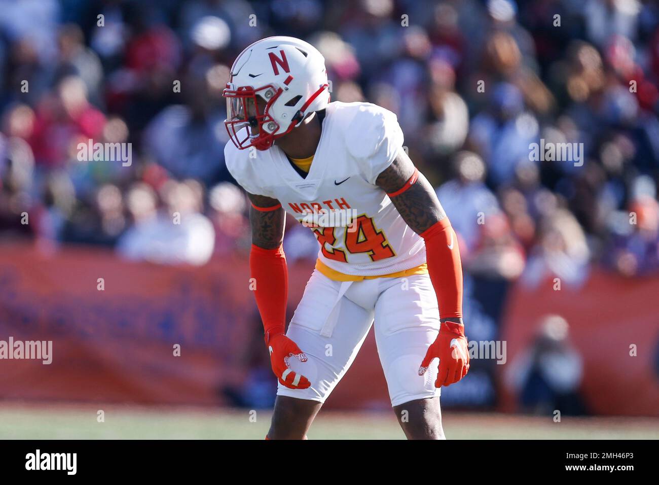 North cornerback Lamar Jackson of Nebraska (24) during the first half ...