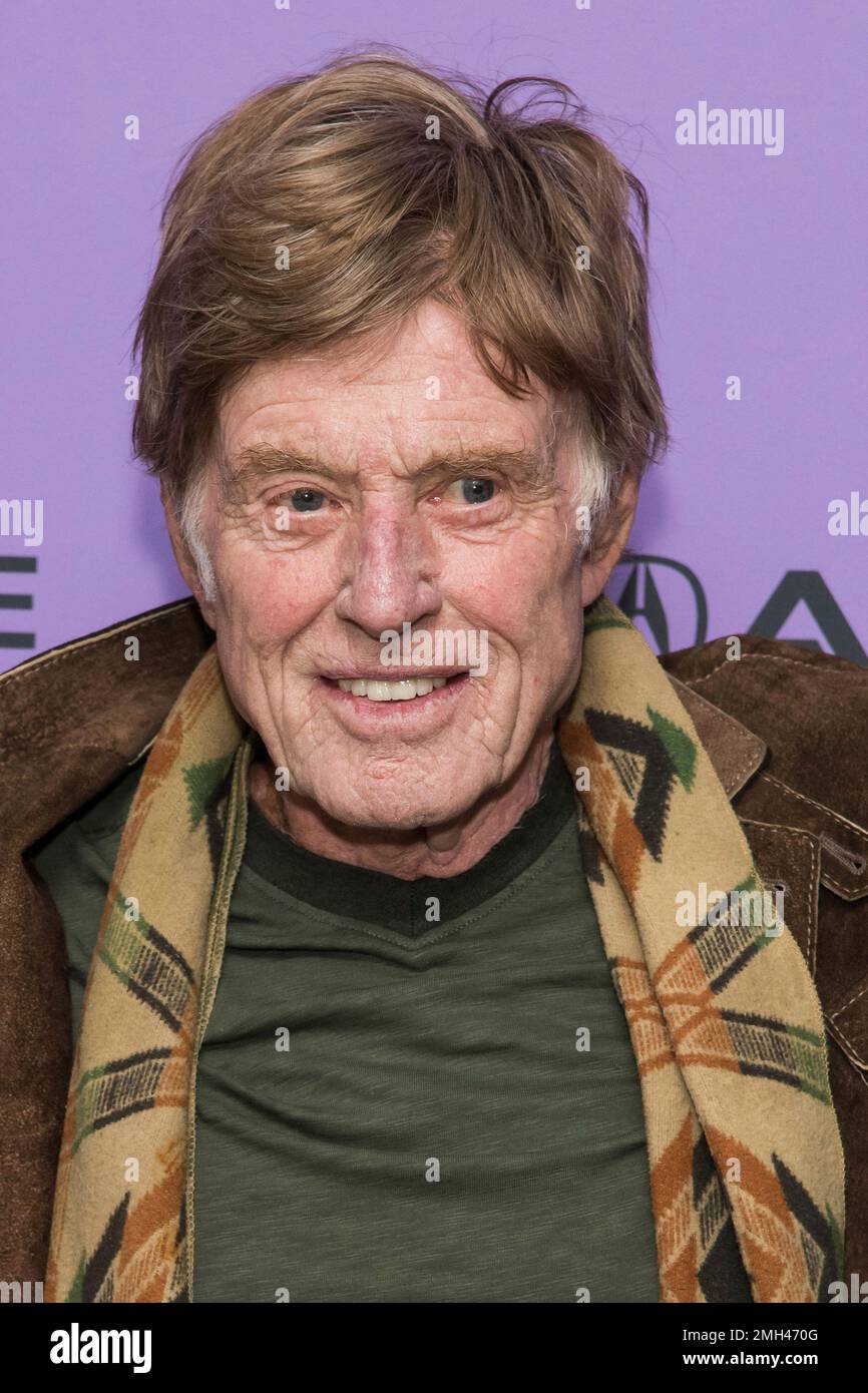 Robert Redford attends the premiere of "Omniboat: A Fast Boat Fantasia ...