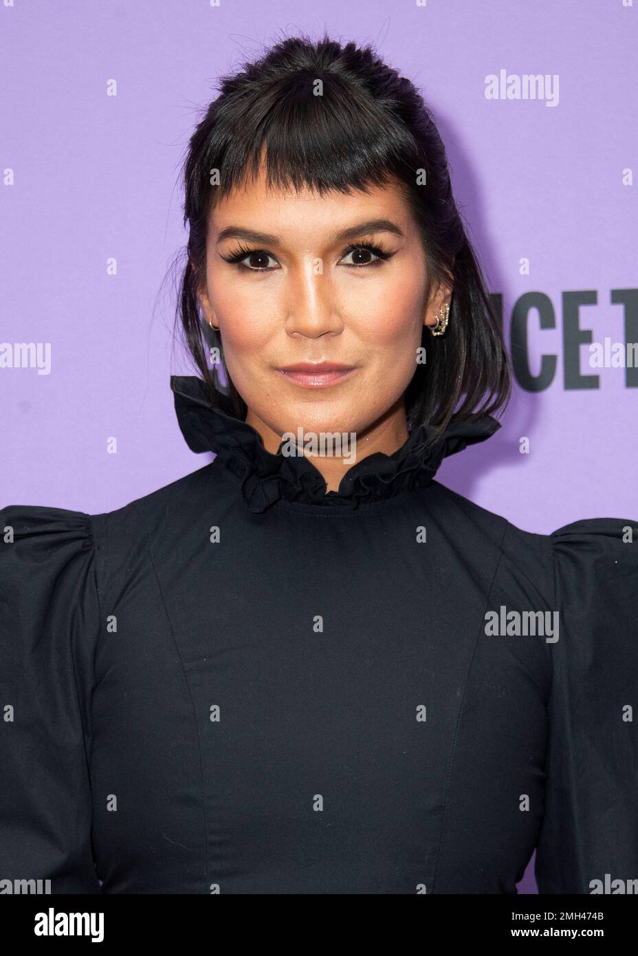 Actress Zoë Chao attends the premiere of "Downhill" at the Eccles ...