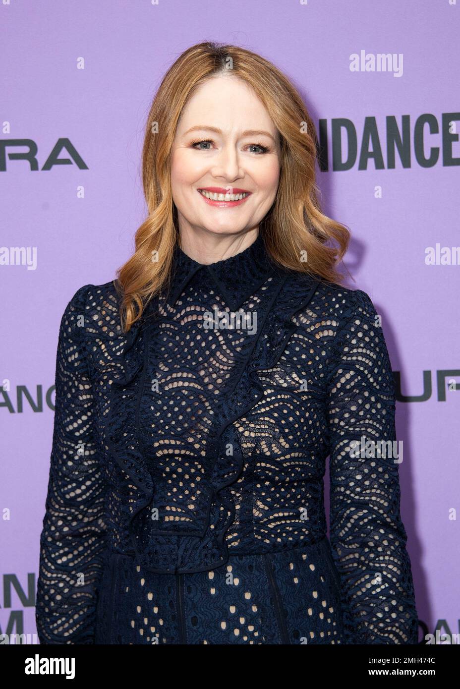 Actress Miranda Otto attends the premiere of "Downhill" at the Eccles ...