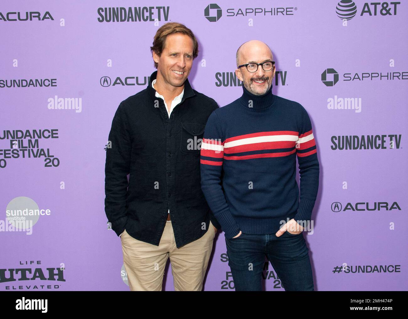 Directors Nat Faxon, left, and Jim Rash attend the premiere of ...
