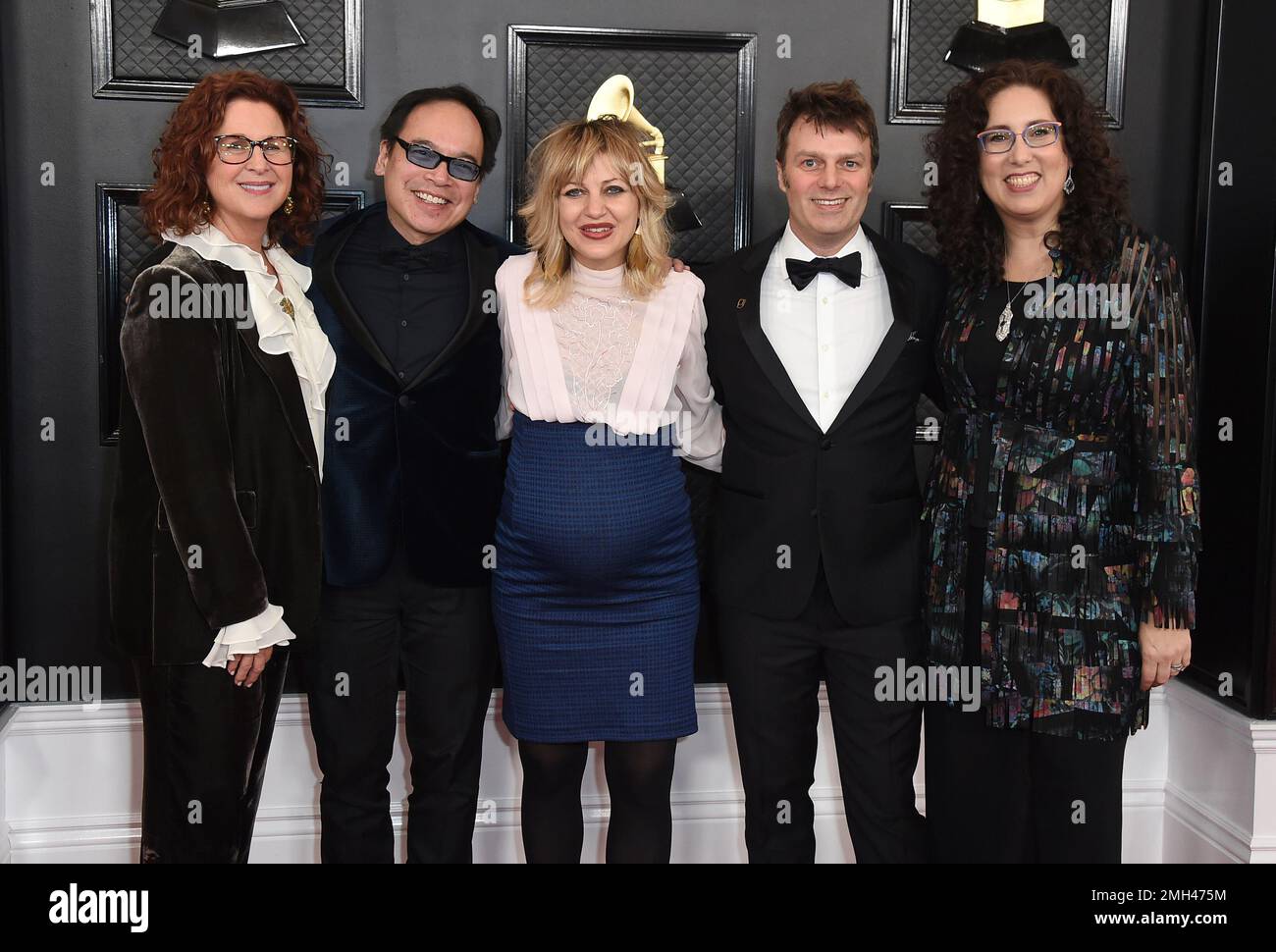 Dale Franzen, from left, David Lai, Anais Mitchell, Todd Sickafoose and ...