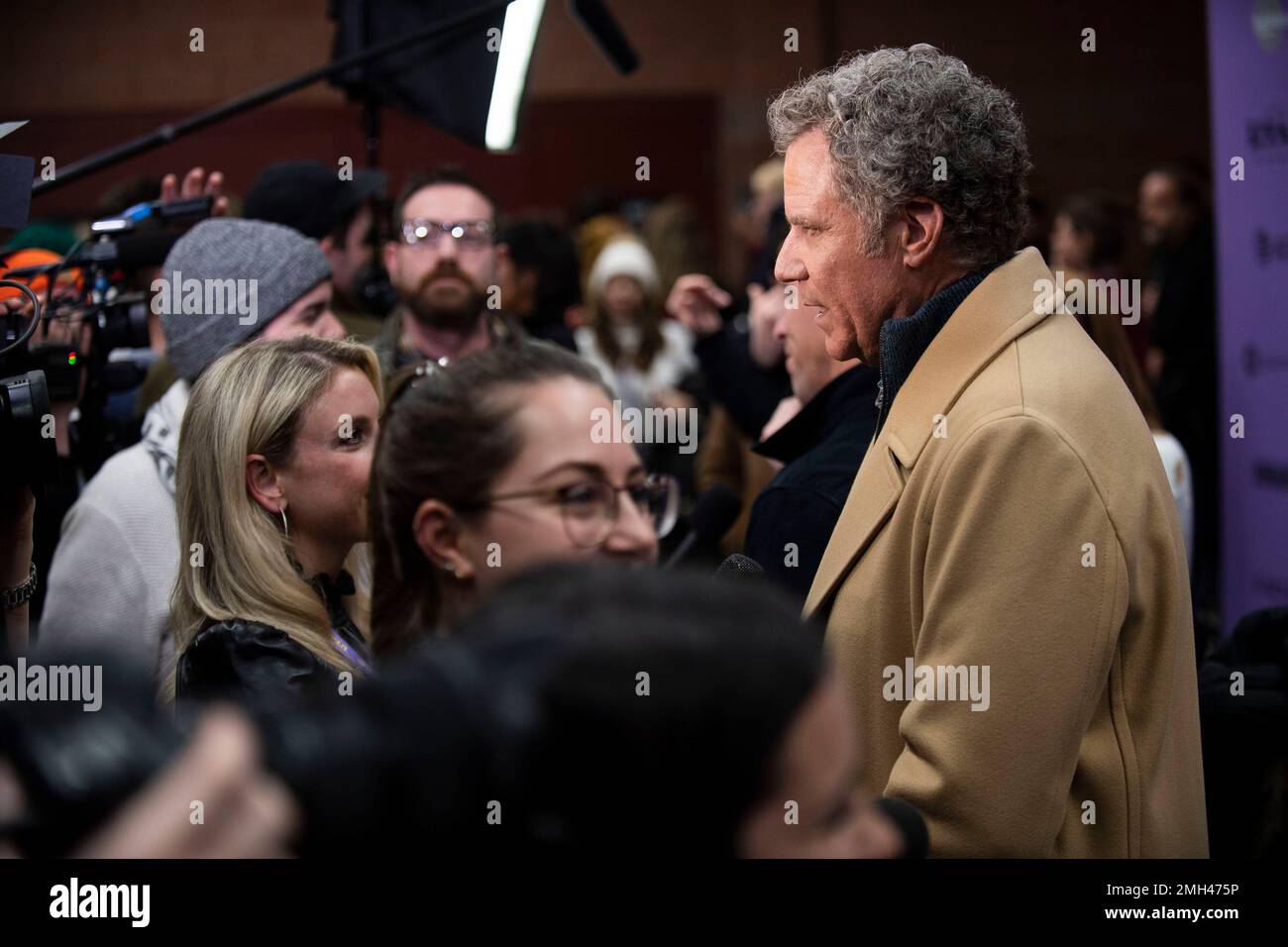 Actors Will Ferrell attends the premiere of "Downhill" at the Eccles ...