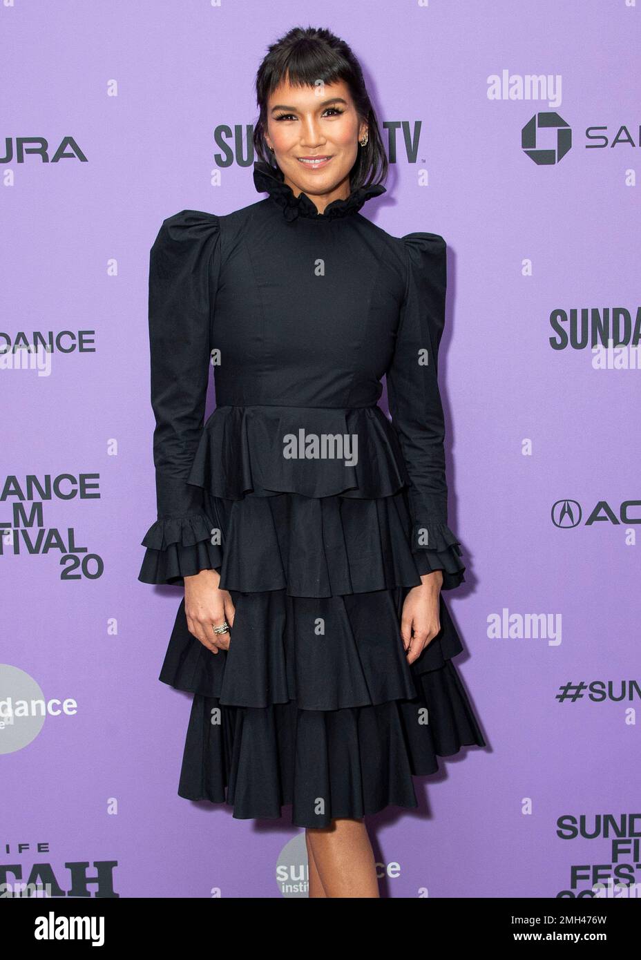 Actress Zoë Chao attends the premiere of "Downhill" at the Eccles ...