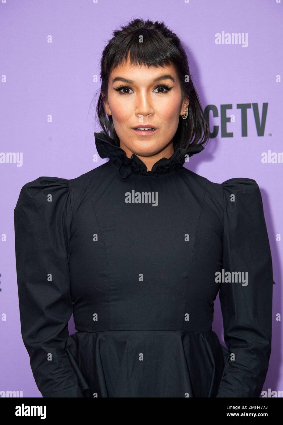 Actress Zoë Chao attends the premiere of "Downhill" at the Eccles ...