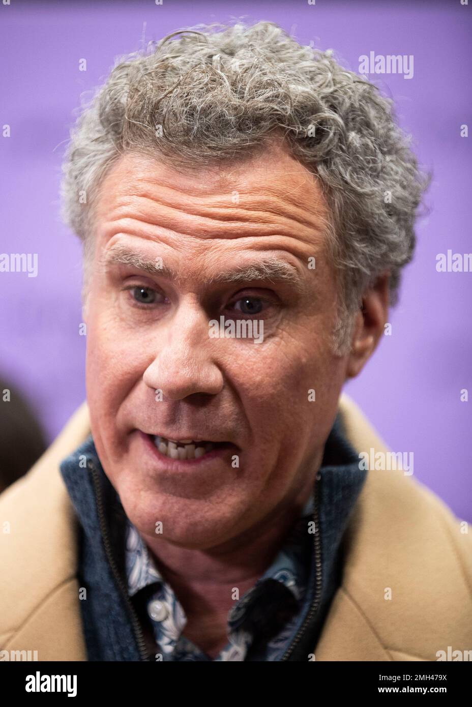 Actor Will Ferrell attends the premiere of "Downhill" at the Eccles ...