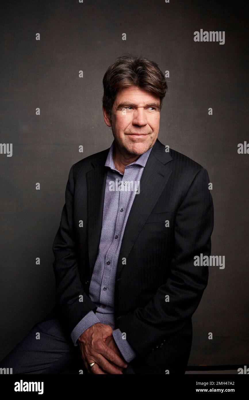 Director Greg Barker poses for a portrait to promote the film "Sergio" at the Music Lodge during ...