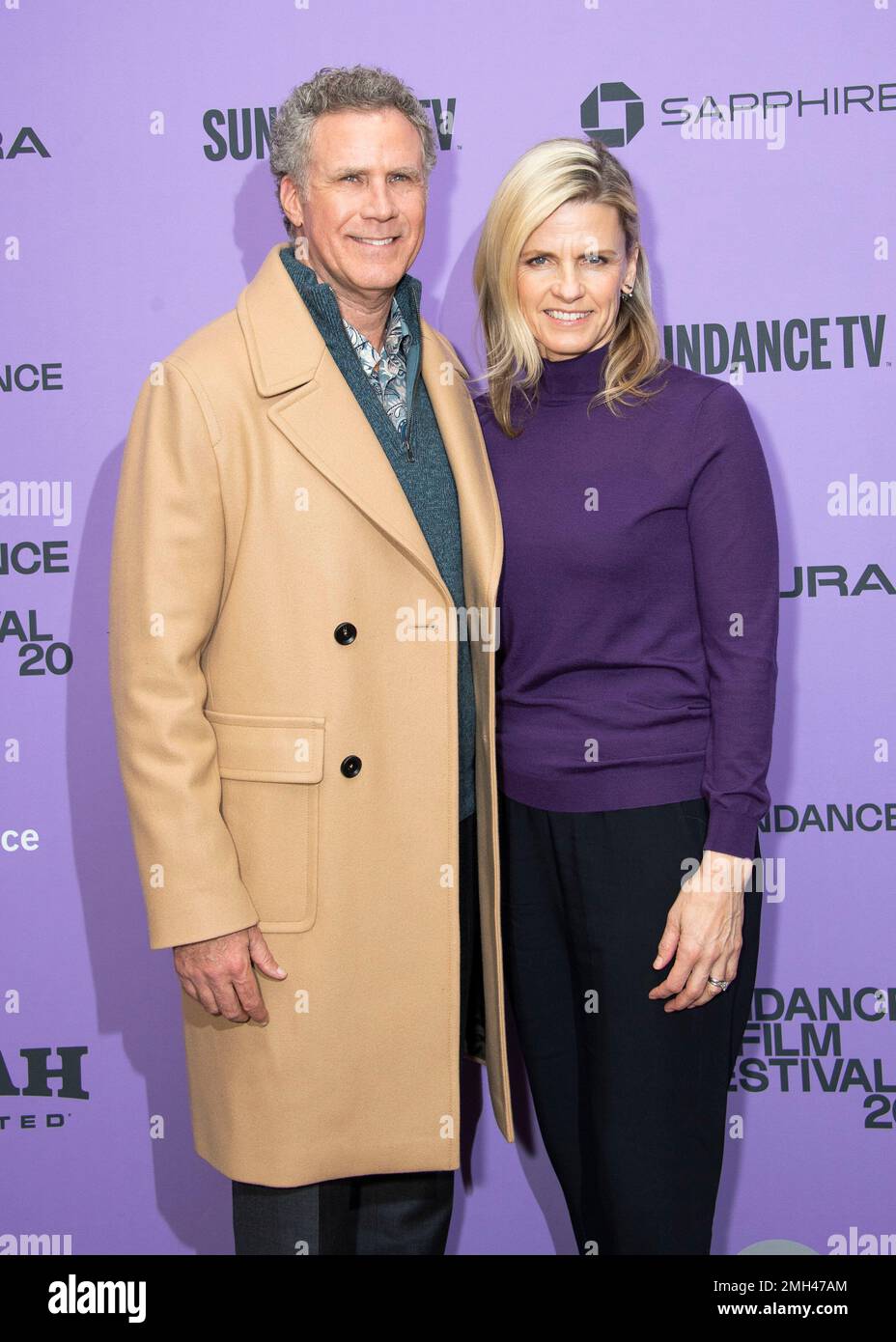 Actor Will Ferrell and his wife Viveca Paulin attend the premiere of ...