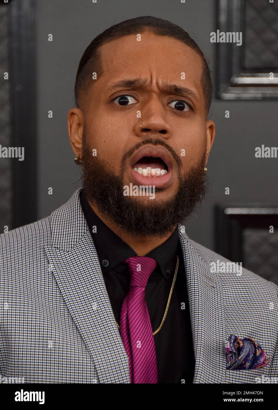 Christian McCurdy arrives at the 62nd annual Grammy Awards at the ...