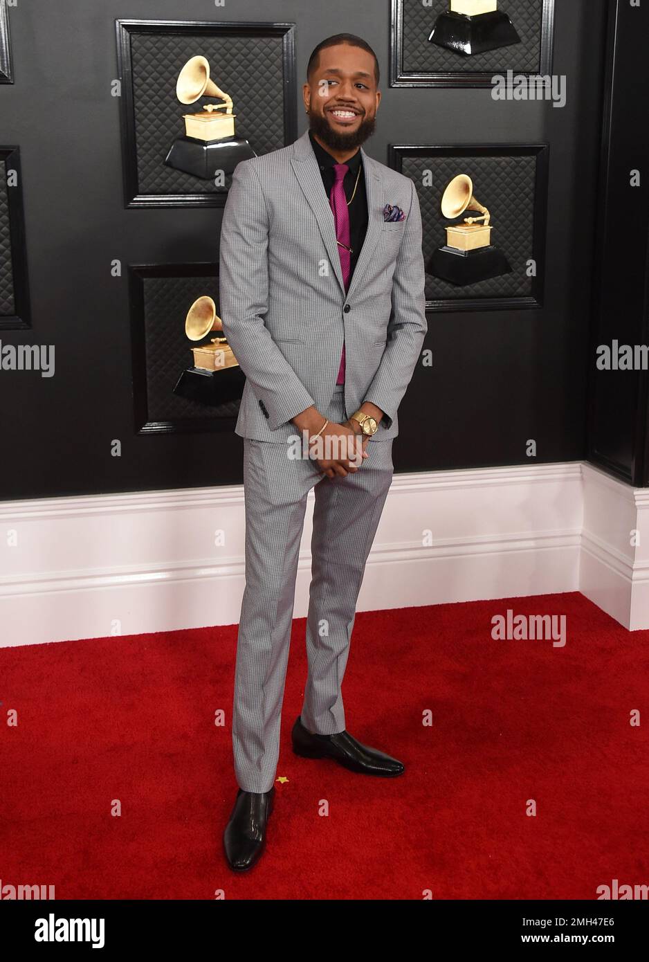 Christian McCurdy arrives at the 62nd annual Grammy Awards at the ...
