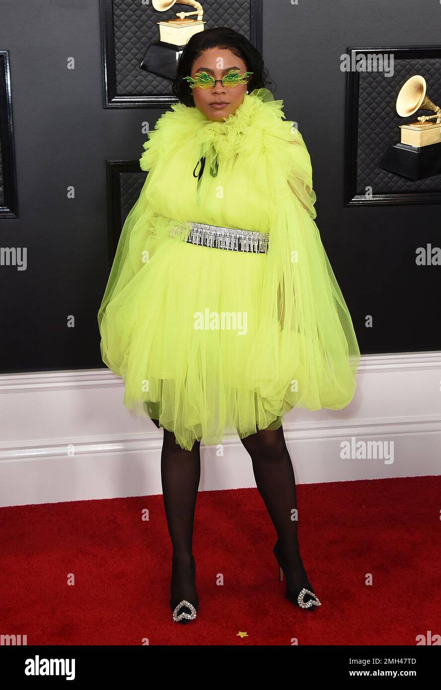 Taylor Parks arrives at the 62nd annual Grammy Awards at the Staples ...