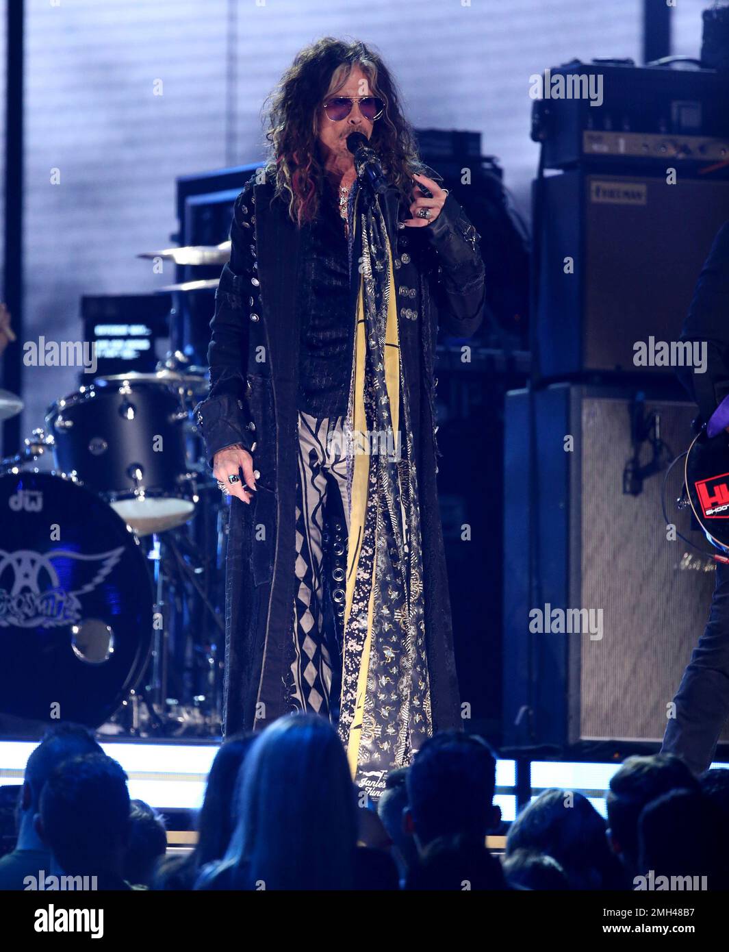 Steven Tyler of Aerosmith performs at the 62nd annual Grammy Awards on ...