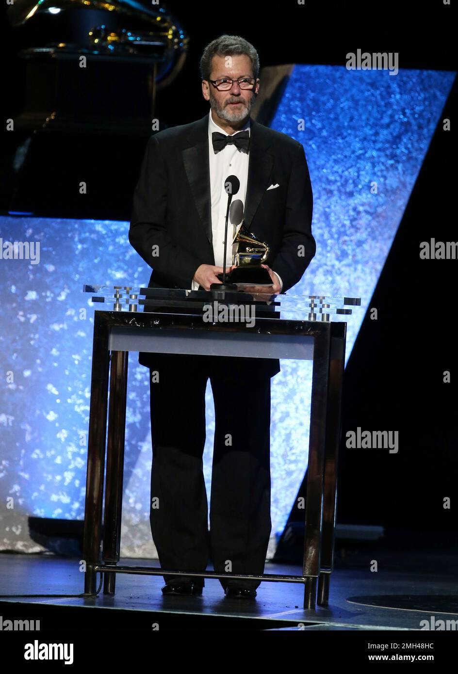 Blanton Alspaugh accepts the award for producer of the year, classical ...