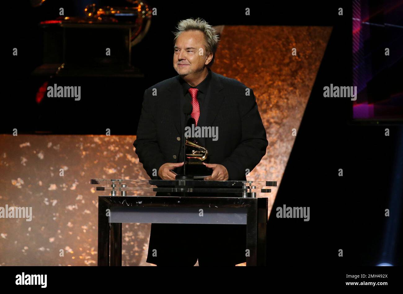 Peter Kater accepts the award for best new age album for "Wings" at the ...