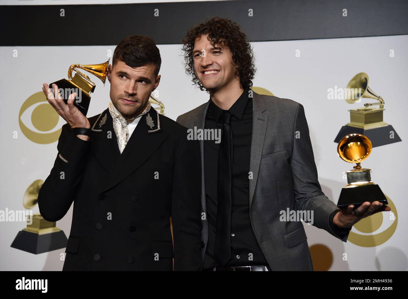 Joel Smallbone, left, and Luke Smallbone of for KING & COUNTRY pose in ...