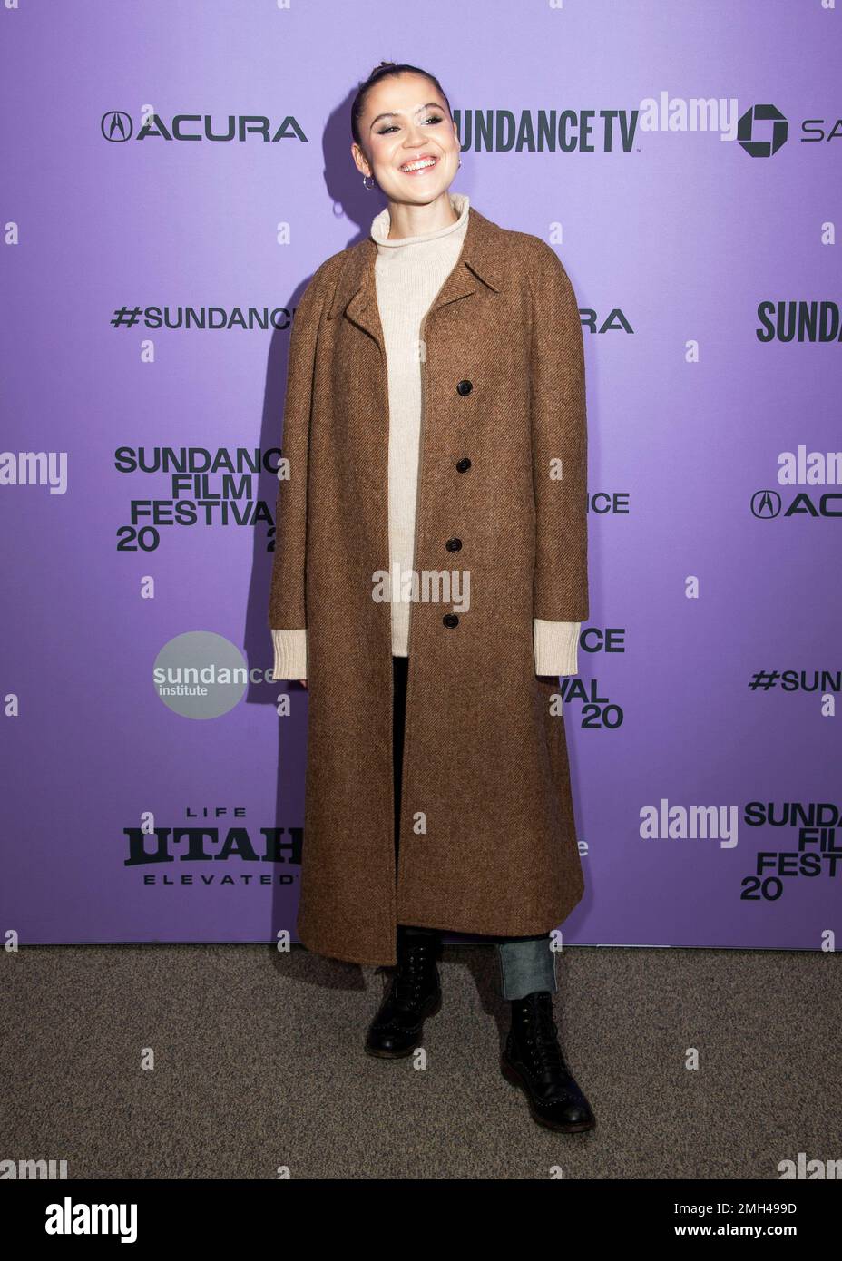 Actress Oona Roche attends the premiere of "The Nest" at the Eccles ...
