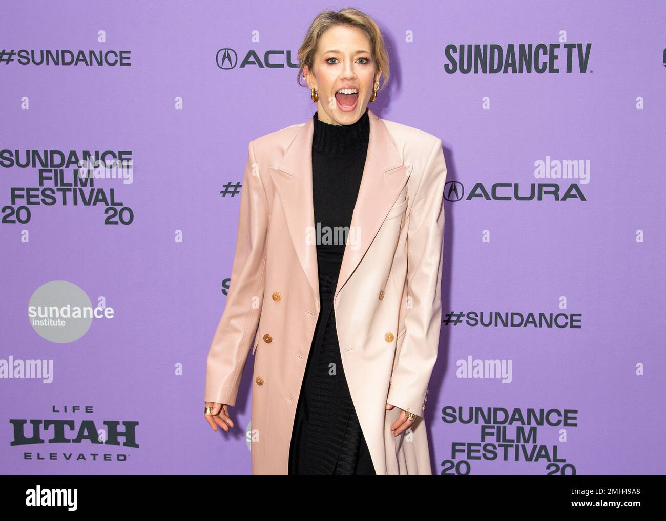 Actress Carrie Coon attends the premiere of "The Nest" at the Eccles ...