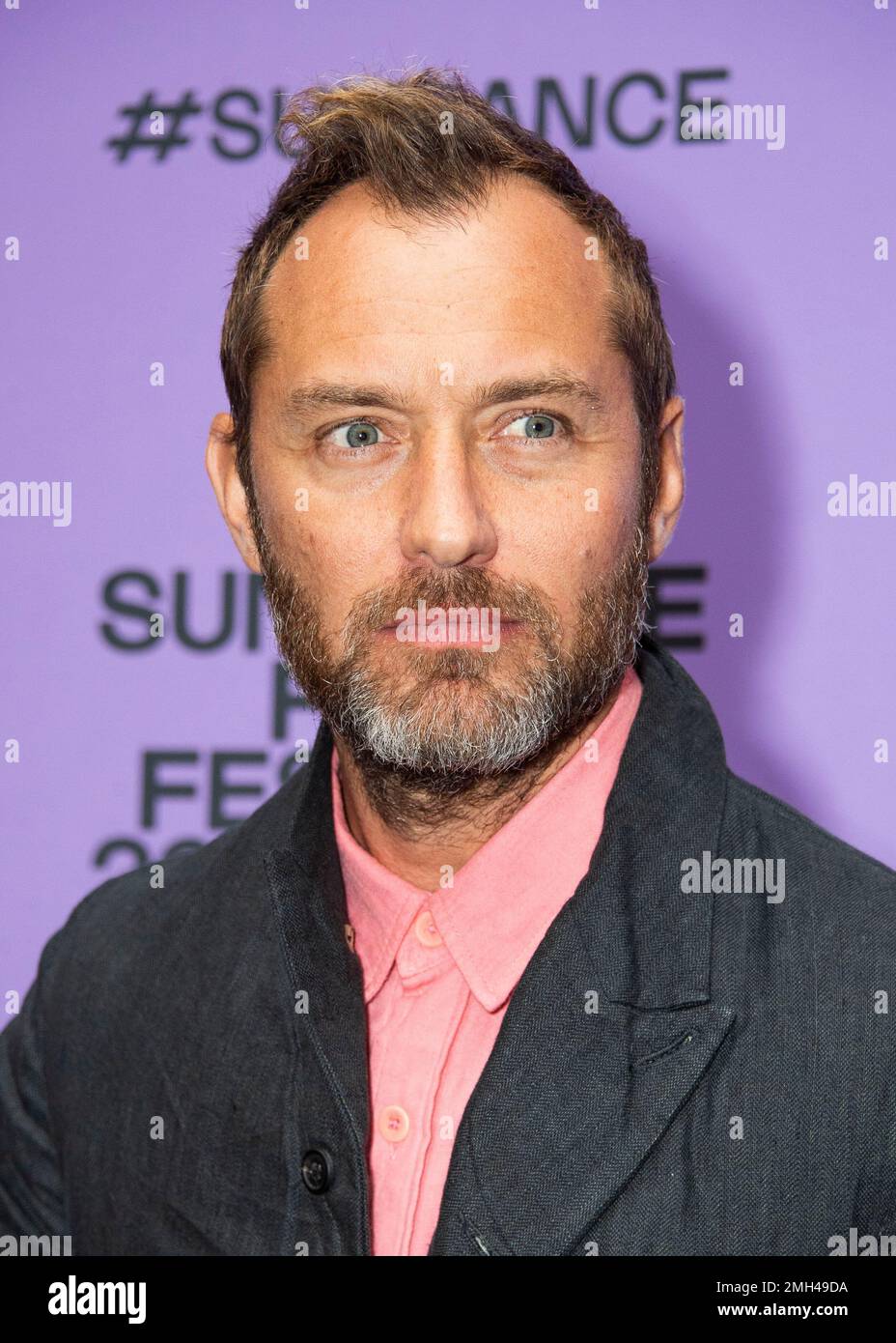 Actor Jude Law attends the premiere of "The Nest" at the Eccles Theatre ...