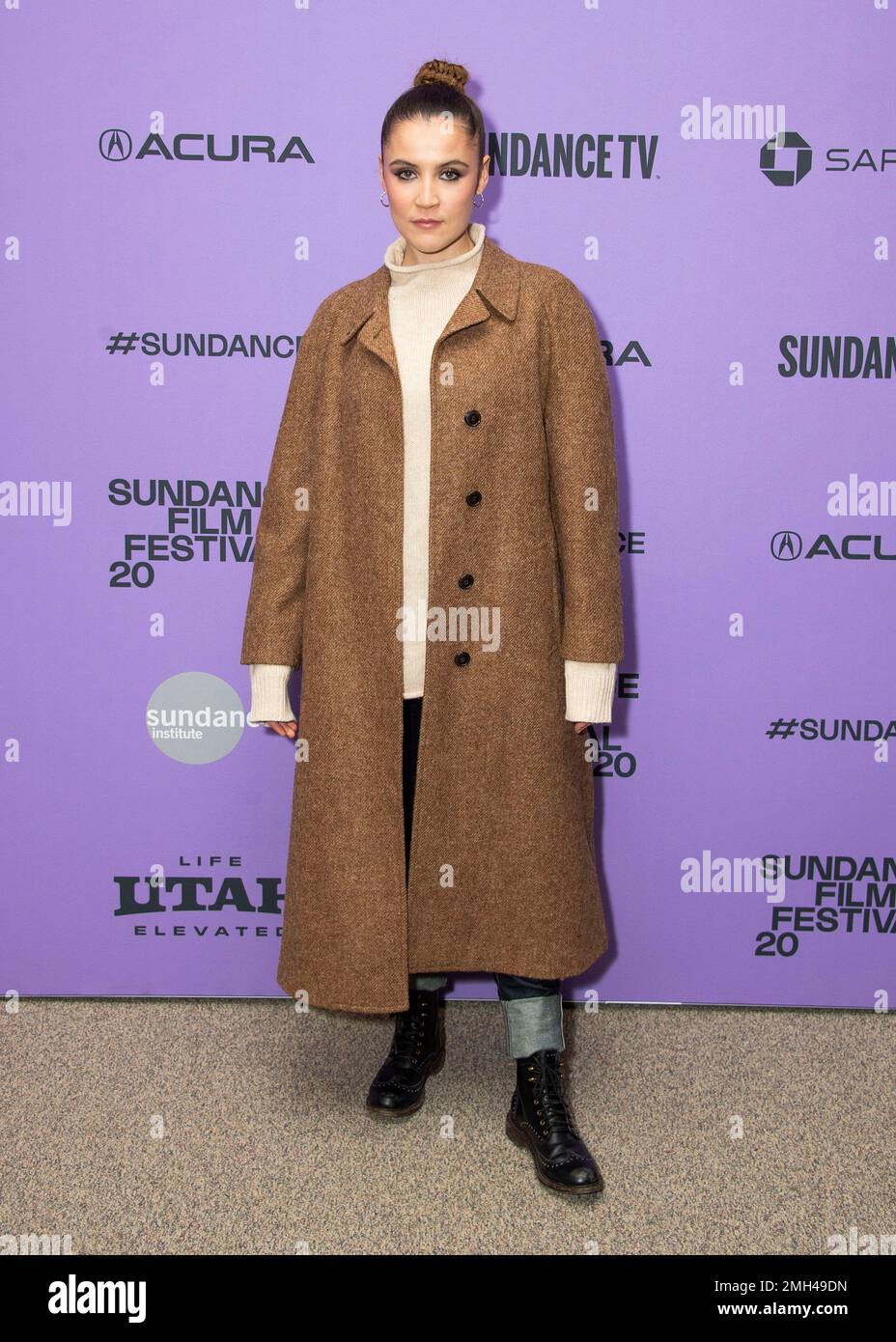 Actress Oona Roche attends the premiere of "The Nest" at the Eccles ...