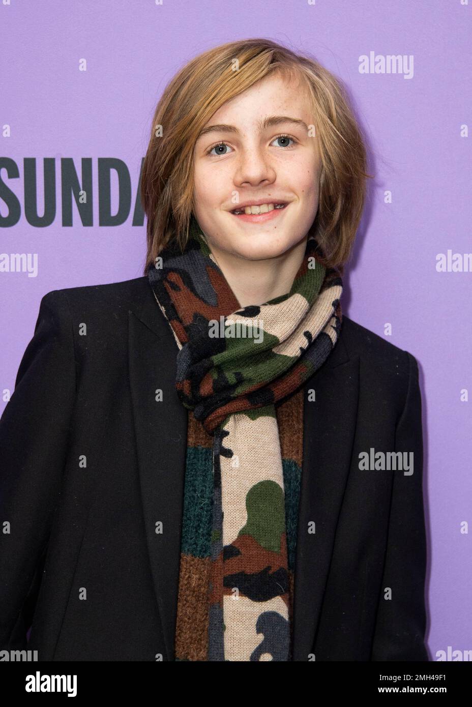 Actor Charlie Shotwell attends the premiere of "The Nest" at the Eccles ...
