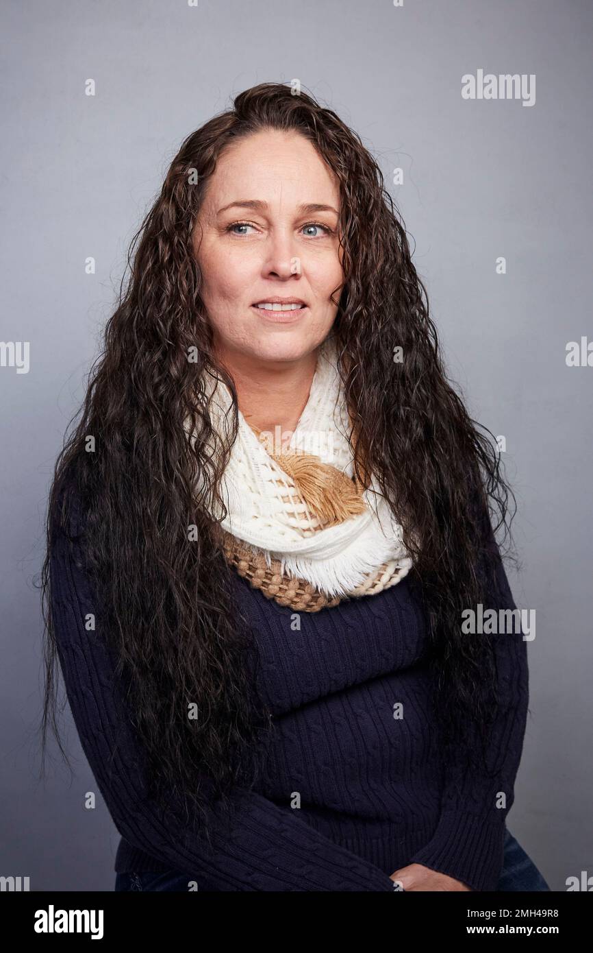 Kindra Arnesen poses for a portrait to promote the film "The Cost of ...